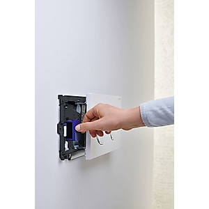 Geberit 115062BZ1 Tray for DuoFresh Sticks (for Sigma Flush-Mounted Cistern 12 cm, Front Operation, Anthracite)