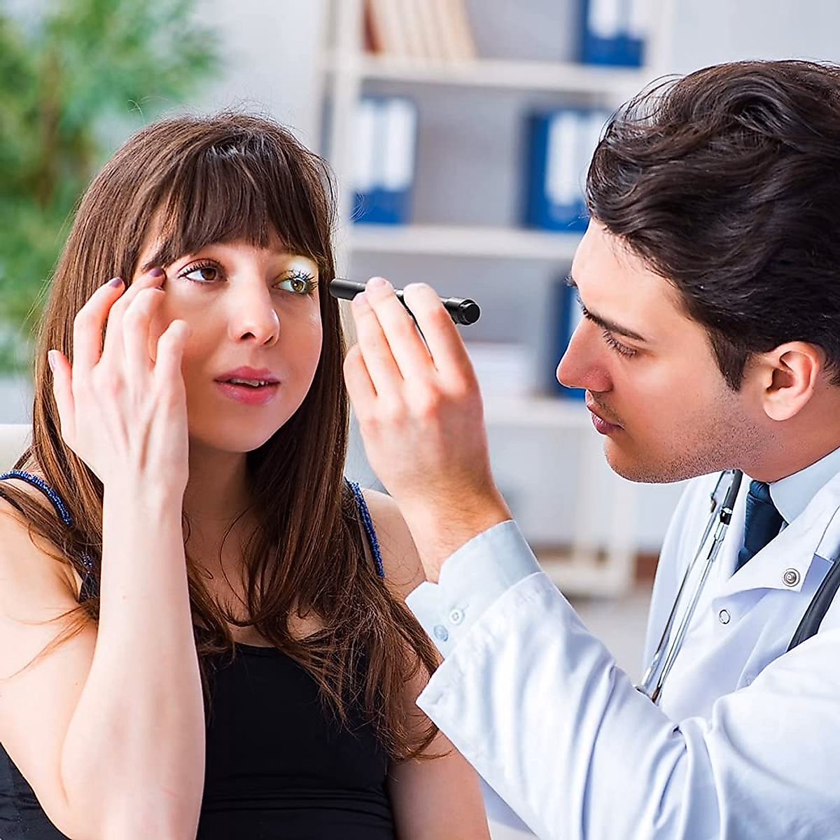 Hlsicnalm Pen Light Rechargeable Pen Light with Pupil Gauge LED Penlights USB Rechargeable Penlight Gifts for Nurses Nursing Student