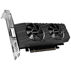 Gigabyte GeForce GTX 1650 OC Low Profile 4G Graphics Card, 2X Windforce Fans, 4GB 128-Bit GDDR5, Gv-N1650OC-4GL Video Card