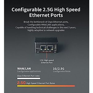 Nanopi R5C Mini WiFi Router OpenWRT with Dual PCIe 2.5Gbps Ethernet M.2 Key E USB Ports 2GB LPDDR4X RAM 32GB eMMC Based in Rockchip RK3568B2 Soc 0.8T NPU for IOT NAS Smart Home Gateway Support Ubuntu