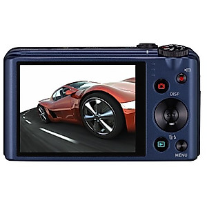 Casio Exilim EX-ZR200 High Speed 16 MP, 12x Optical Zoom Compact Digital Camera (Blue)