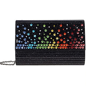 Kurt Geiger London Party Envelope Crystals Black One Size