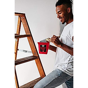 HANDy Paint Cup Holds 16 oz. of Paint or Stain, Integrated Magnetic Brush Holder, Ideal for Trim Work, Touch-ups, 1 Pack