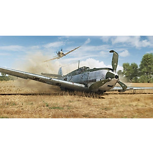 Airfix Quickbuild Messerschmitt Bf109E-4 / E-1 1:48 Military Aviation Plastic Model Kit A05120B, Multicolor