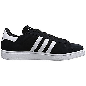 adidas Originals Men's Campus Fashion Sneaker,Black/White/Black,4.5 M US