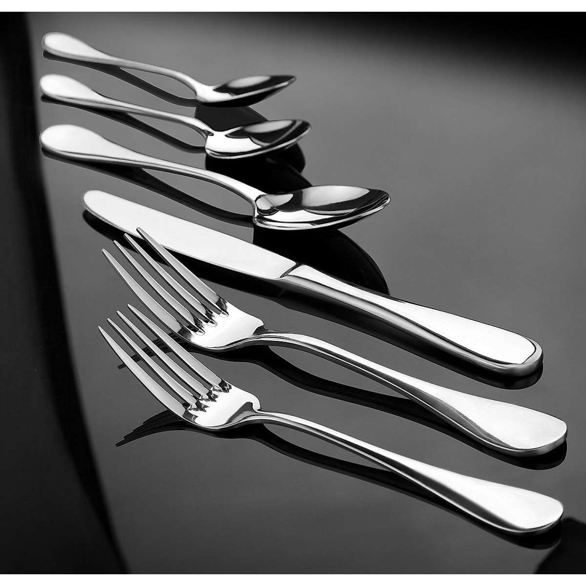 Artaste 18/10 Stainless Steel Elegant Serving & Hostess Flatware Sets (47-Piece 18/10 Silver Finish)