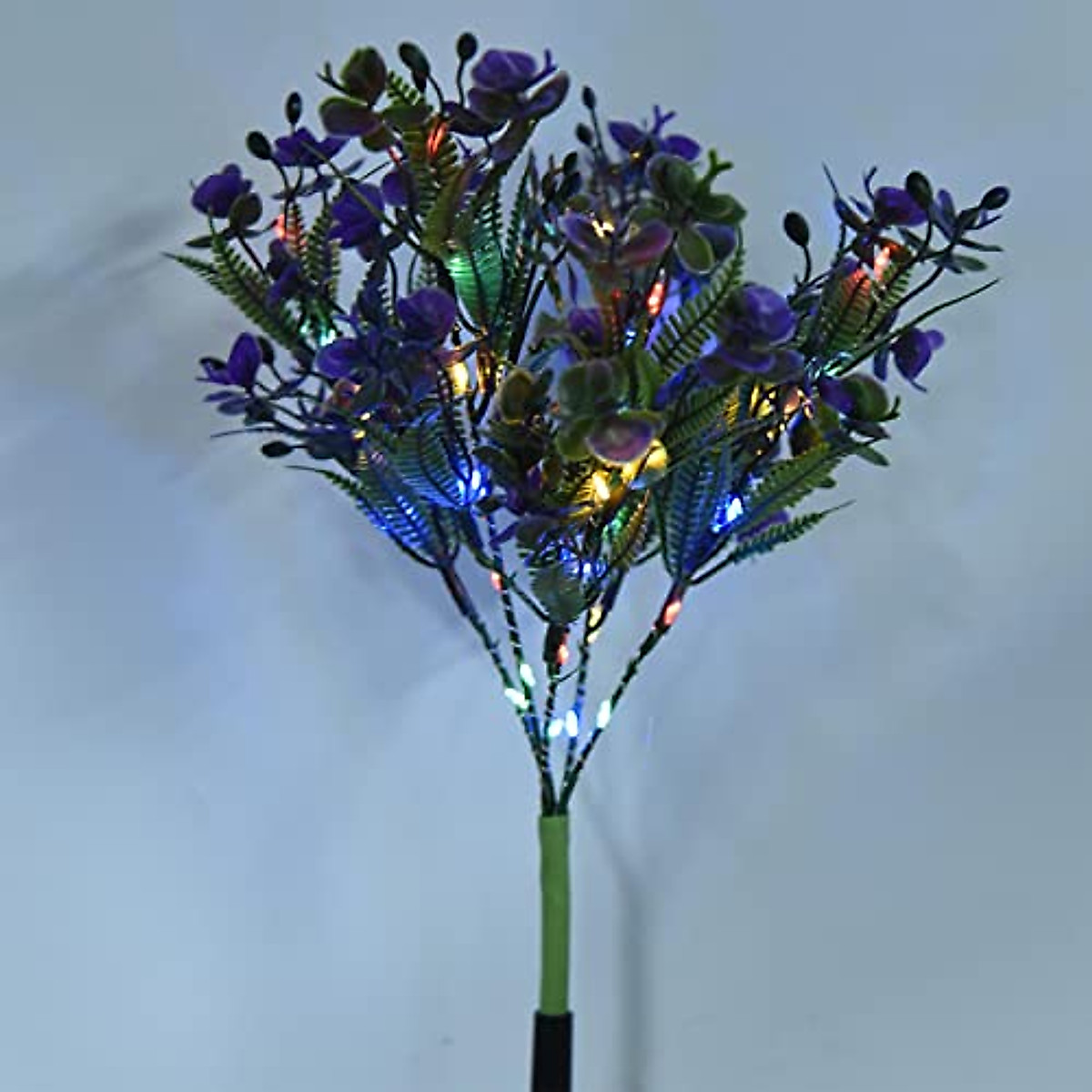 Solar Phalaenopsis Light, Easy to Use Waterproof Garden Landscape Lamp Multi Purpose Exquisite Appearance for Courtyards for Home for Garden