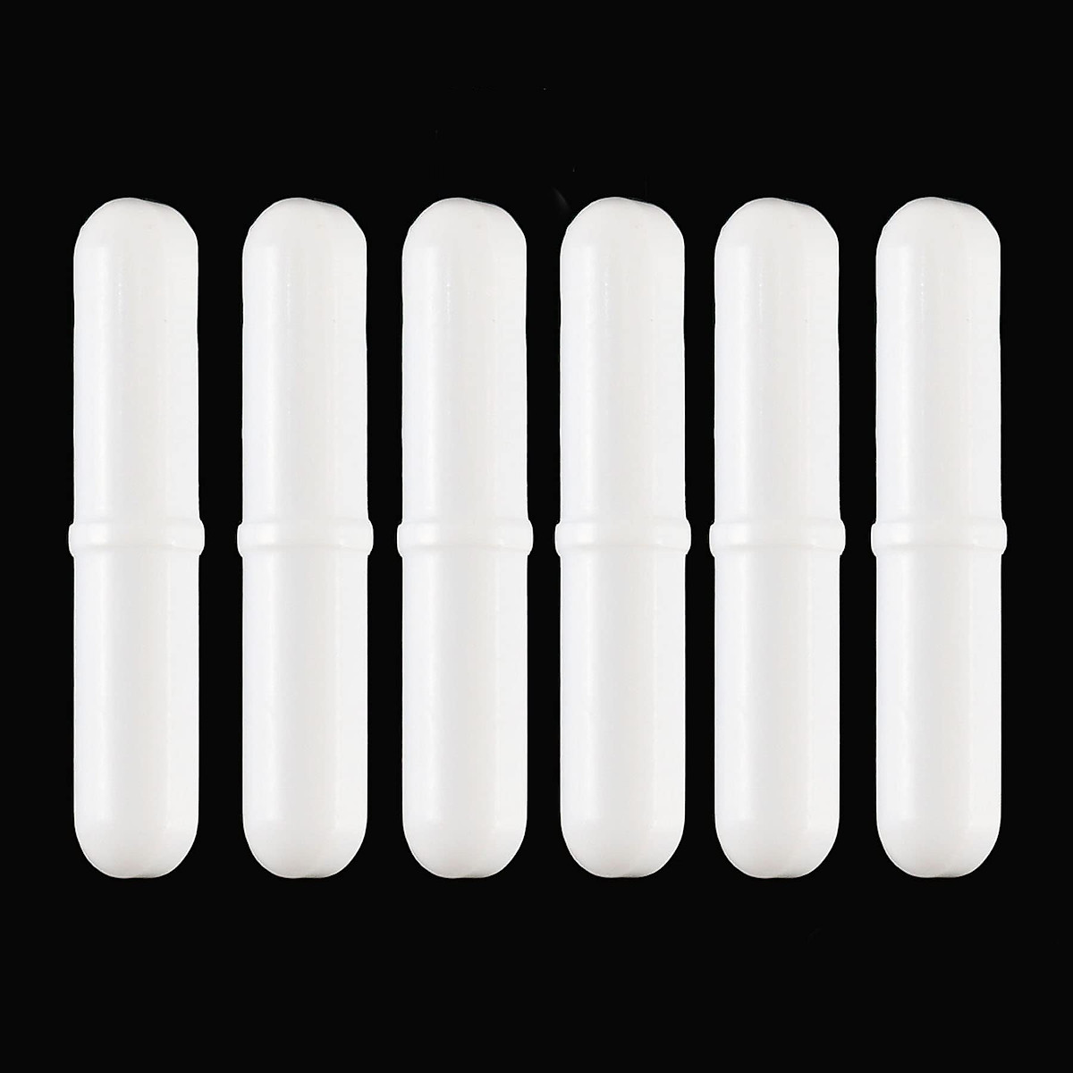 LABALPHA 6Pcs PTFE Magnetic Stirrer Mixer Stir Bar, Magnetic Stir Bar 50mm/1.96 inch