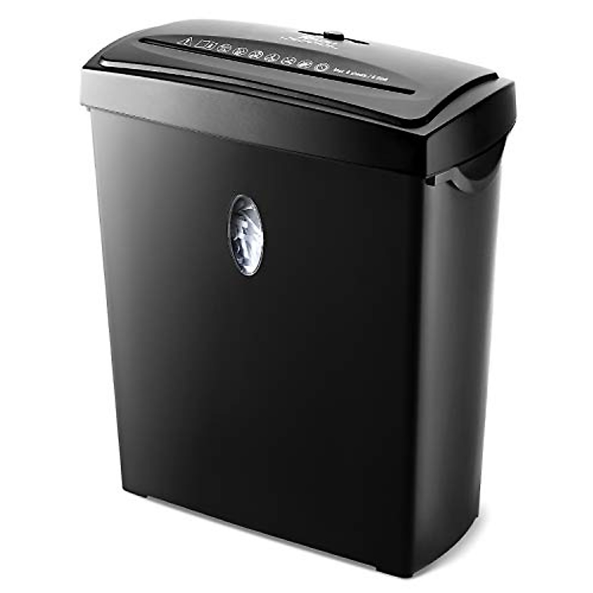 Paper Shredder,8-Sheet Capacity Cross-Cut Paper and Credit Card Shredder, 3.96 Gallon with Paper Jam Proof System for Home Use