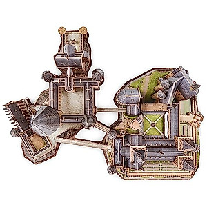 4D Build, Harry Potter Deluxe Hogwarts Castle with Astronomy Tower & Great Hall Over 2ft. Wide Model Kit 384 Pcs | 3D Puzzles for Adults & Teens 12+