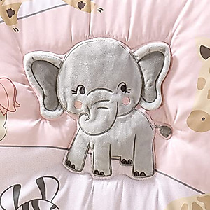The Peanutshell Crib Bedding Set for Baby Girls, Wildest Dreams, 3 Pieces