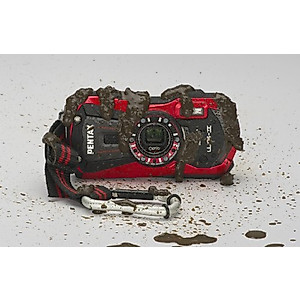 Pentax Optio WG-2 Digital Camera, Vermillion Red