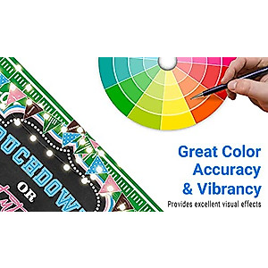 Funnytree Touchdowns or Tutus Gender Reveal Backdrop American Football Theme Pregnant Announcement Gender Neutral Party Supplies Baby Shower Banner Decoration Photo Booth Prop Background