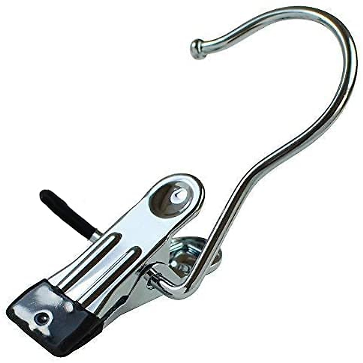 Laundry Hanging Hooks with Clips Boot Hanger Heavy Duty Clothes Pins, Portable Metal Drying Clip for Bras, Socks, Towels, Underwear (20PCS)