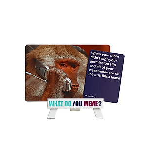 WHAT DO YOU MEME? Fresh Memes #2 Expansion Pack - Adult Card Games for Game Night from
