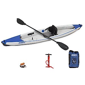 Sea Eagle Razorlite 393rl Inflatable Kayak Pro Carbon Solo Package