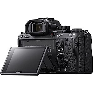 Sony a7 III Mirrorless Camera (ILCE7M3/B) + 64GB Memory Card + Bag + Card Reader + Flex Tripod + Hand Strap + Memory Wallet + Cap Keeper + Cleaning Kit (Renewed)