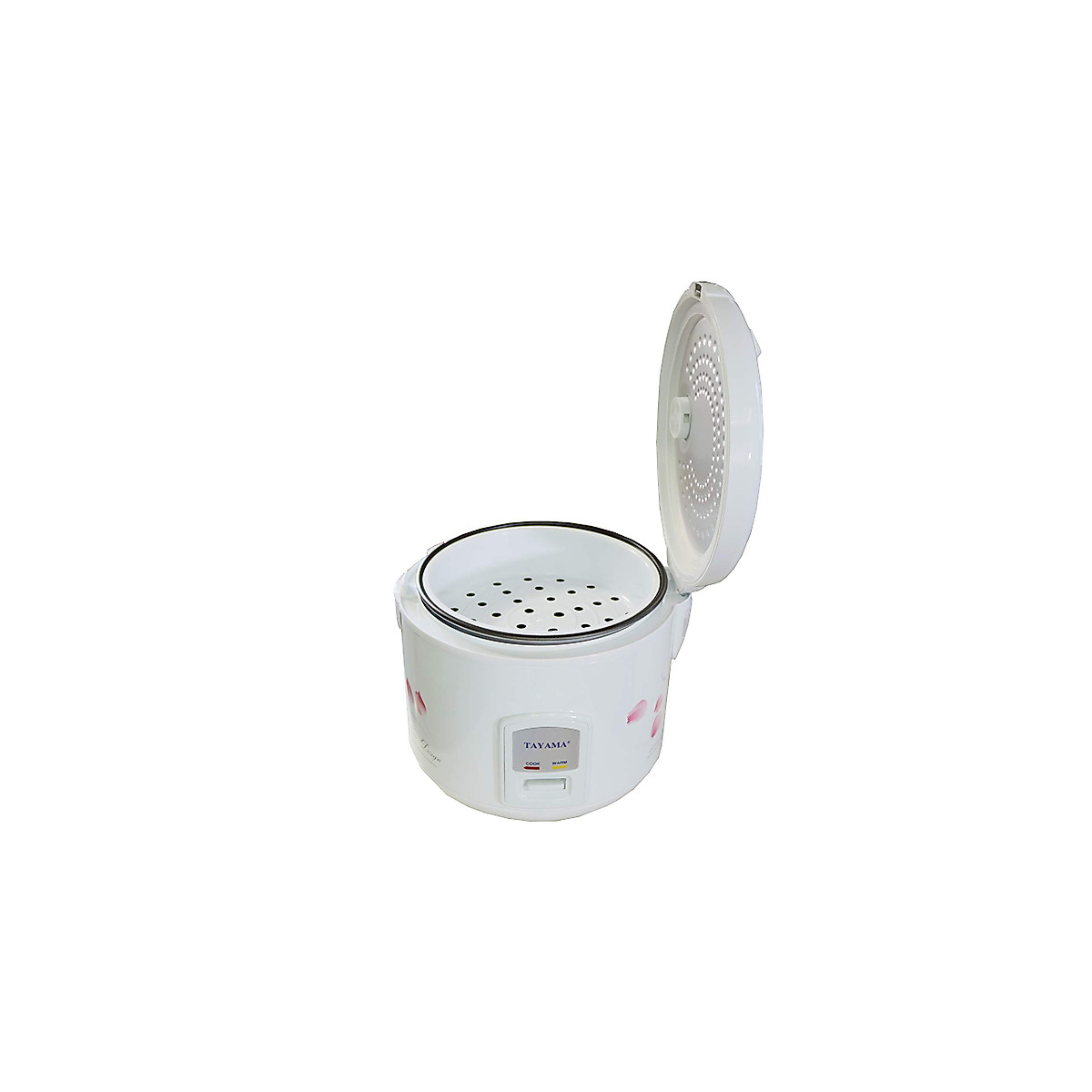 TRC-08 Cool Touch 8-Cup Rice Cooker and Warmer with Steam Basket, White