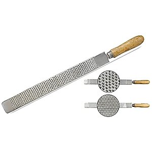 AAProTools Professional Vet Farrier Tool Equine Horse Shoe Hoof Rasp Wood Handle