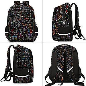 Backpack college Laptop Bookbag, Parrot Middle/High School Bag for Girls Boys Elementary Student Kids Backpack Daypack (Color1092)