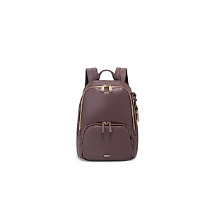TUMI - Voyageur Hannah Leather Backpack - Dark Mauve
