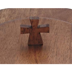 Robert Smith Handcrafted Maple Wood Communion Tray Lid, 13 1/4 Inch
