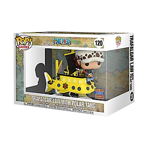 Funko One Piece Pop! Rides Super Deluxe Trafalgar Law with Polar Tang #120 WonderCon
