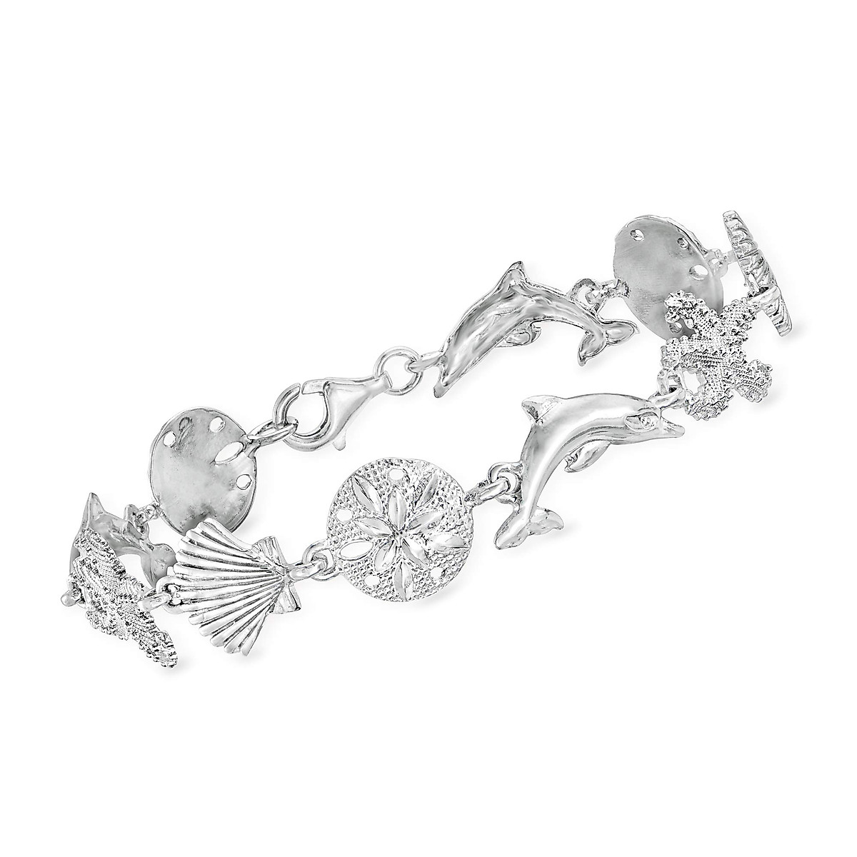 Ross-Simons Sterling Sea Life Bracelet