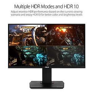 ASUS TUF Gaming VG289Q 28” Gaming Monitor 4K (3840 x 2160) IPS FreeSync Eye Care DisplayPort Dual HDMI HDR 10,BLACK