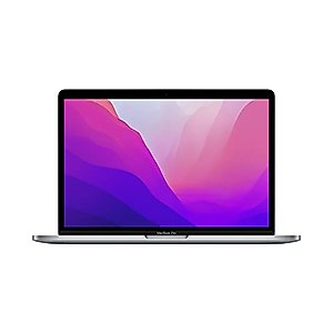 Apple 2022 MacBook Pro M2 Chip (13-inch, 8GB RAM, 256GB SSD Storage) (QWERTY English) Space Gray (Renewed Premium)