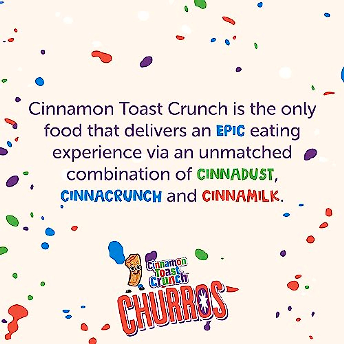 Original Cinnamon Toast Crunch Breakfast Cereal, Crispy Cinnamon Cereal, 12 OZ Cereal Box