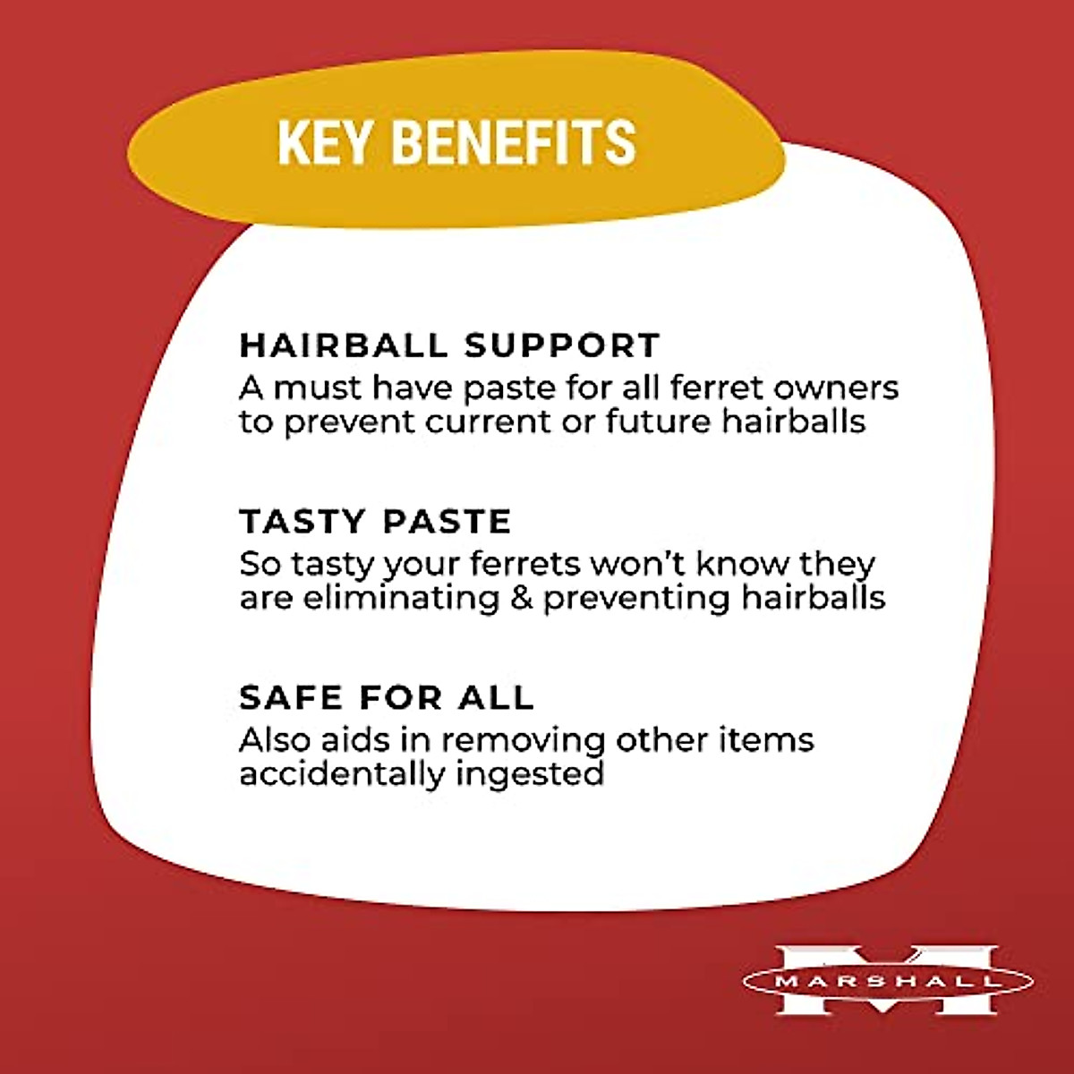 Marshall Ferret Lax Hairball and Obstruction Remedy for Ferrets, 3-Ounce