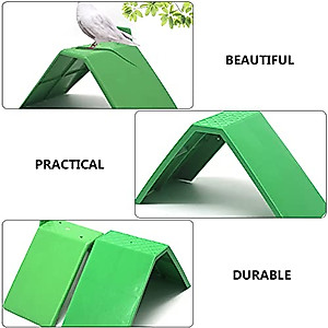 POPETPOP 2pcs Dove Rest Stand Frame Grill Dwelling Pigeon Perches Roost Bird Supplies