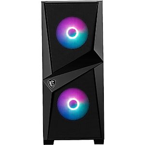 MSI Codex R Gaming Desktop 2021 Premium Computer, Intel Core i7-10700 2.9GHz, NVIDIA GeForce RTX 3060, WiFi, Bluetooth, USB-C, HDMI, RJ-45, Windows 10, VAATE HDMI Cable (16GB RAM/1TB SSD + 1TB HDD)