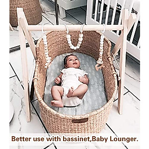 funny supply Wooden Baby Gym with 6 Gym Toys Foldable Baby Play Gym Frame Activity Center Hanging Bar Newborn Gift