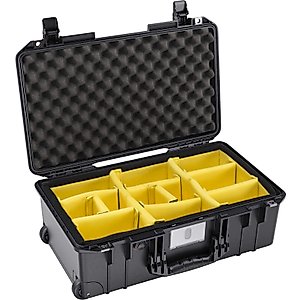 Pelican Air 1535 Case with Padded Dividers - Black