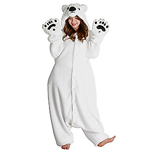Halloween Polar Bear Kigurumi (Adults, Polar Bear)