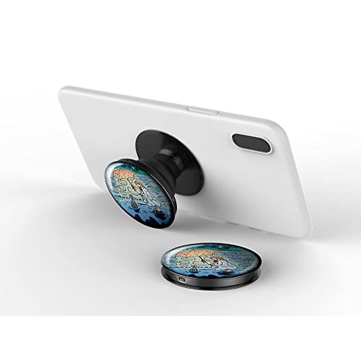 Audrey Sun X Grim B Designed Phone Grip (Rainy Day)