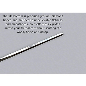 FretGuru Ultimate Fret End File 2 - Fix Sharp Fret Ends, Fret Sprout, Fret End Dressing File Pro Luthier Tool Guitar Tech [FINALLY AVAILABLE AGAIN - ADVANCED NEW DESIGN SHIPPING NOW]