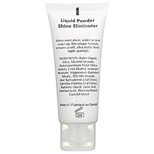 Mënaji Liquid Powder Shine Eliminator | Anti-Shine Powder for Men | Facial Oil Eliminator | Smooths Fine Lines & Wrinkles | 100% Transparent Anti-Shine Liquid Powder | 1.25 FL OZ