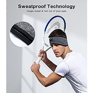 Voerou Sleep Headphones Bluetooth Headband, Cozy Band Wireless Headphones,Sleeping Headphones with Stereo Speakers-Cool Tech Gifts for Men Women,Perfects for Workout,Running,Yoga,Travel