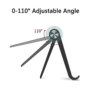 Mayten iPhone Stand Foldable Cell Phone Stand for Desk Portable iPhone Holder Compatible iPhone 12 11 Pro Xs Max,iPad Mini,Tablets(7-10"),Multi-Angle Universal Mobile Phone Stand (Black)