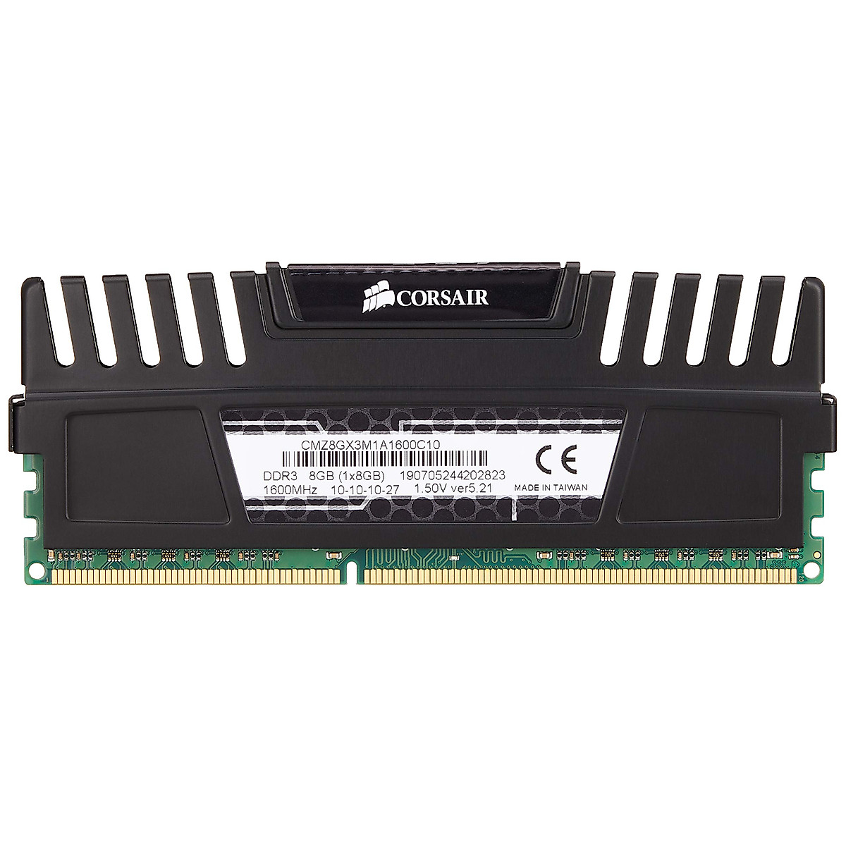 Corsair Vengeance 8GB (1x8GB) DDR3 1600 MHz (PC3 12800) Desktop Memory 1.5V