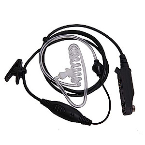 BaoFeng UV-9R Waterproof Covert Air Acoustic Tube Earpiece Earphone Headset for BaoFeng UV-XR A-58 UV-5RWP GT-3WP BF-9700 Waterproof Transceiver Two-Way Radio