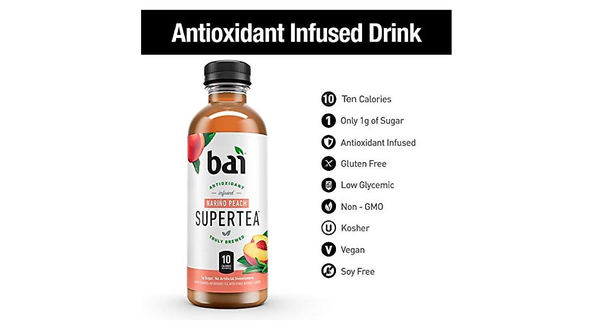 Bai Iced Tea: Peach, Antioxidant-Infused Supertea