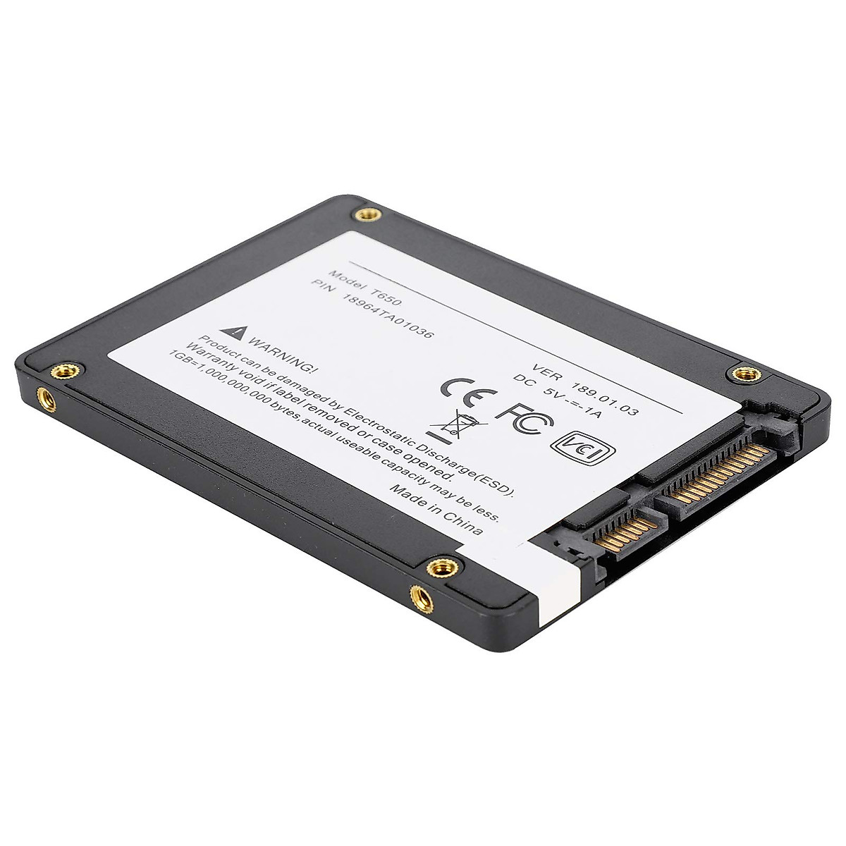 Estink Built-in Solid State Drive,SSD Computer Hard Drive,No Need to Drive,Portable and Practical,Compatible with Laptop/Desktop/MacBook,8GB/60GB/120GB/240GB/480GB/1TB (120G)