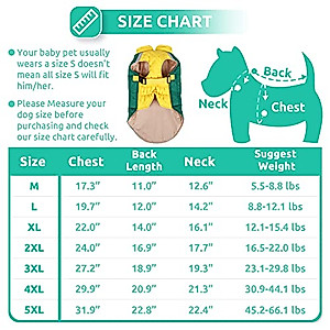 ABRRLO Dog Winter Coat Reflective Dog Harness Jacket Vest with D-Ring Leash Attachment Dog Cold Weather Coats Warm Pet Clothes Waterproof Dog Snow Jacket for Small Medium Large Dogs(Green,M)