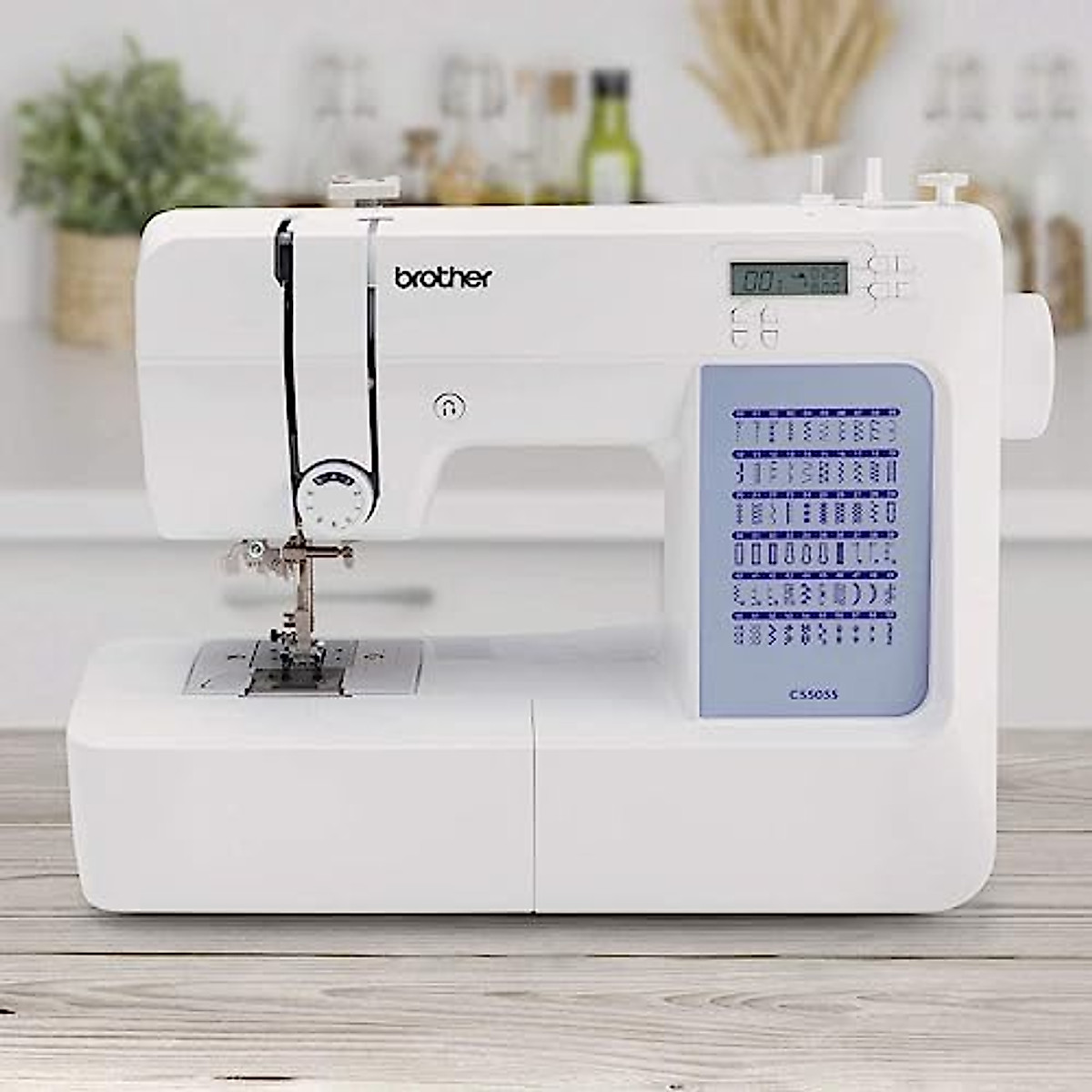 Brother CS5055 Computerized Sewing Machine and 5300A Hardcase for Carrying and Storage