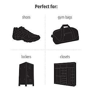 Sof Sole Sneaker Balls Shoe, Gym Bag, and Locker Deodorizer, 3 Pair, Sports