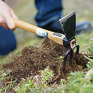 Japanese Craftsmanship Garden Hoe and Cultivator Hand Tiller